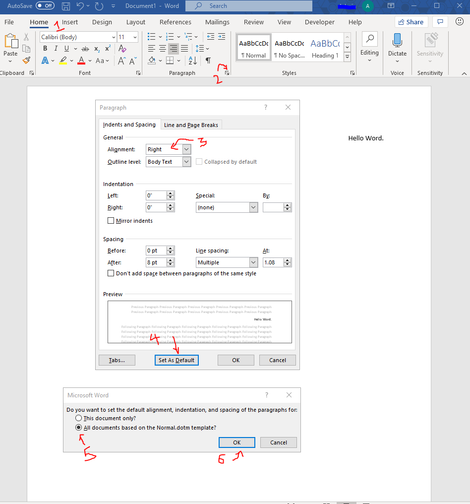 Text direction in Word styles - Microsoft Q&A