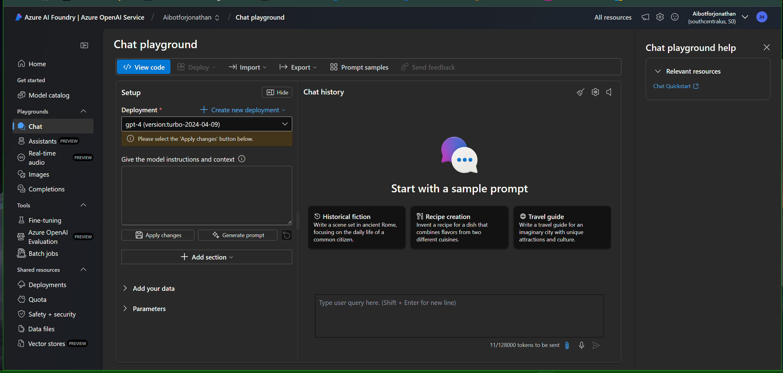 How to connect a bot created in Copilot Studio to Azure using different microsoft accounts ...