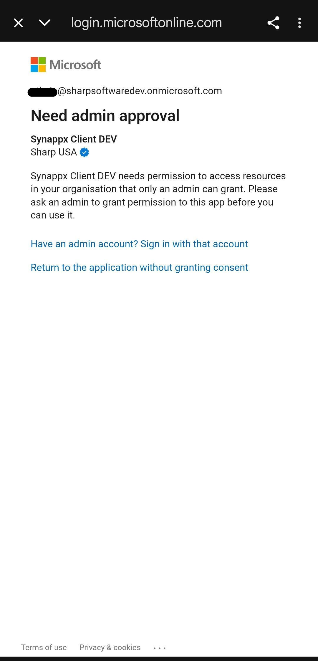 How to fix Consent and Permissions issues? - Microsoft Q&A
