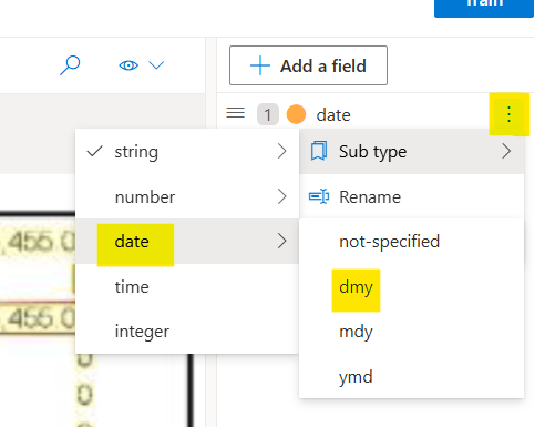 Document intelligence studio issue with mixed up dates formats ...