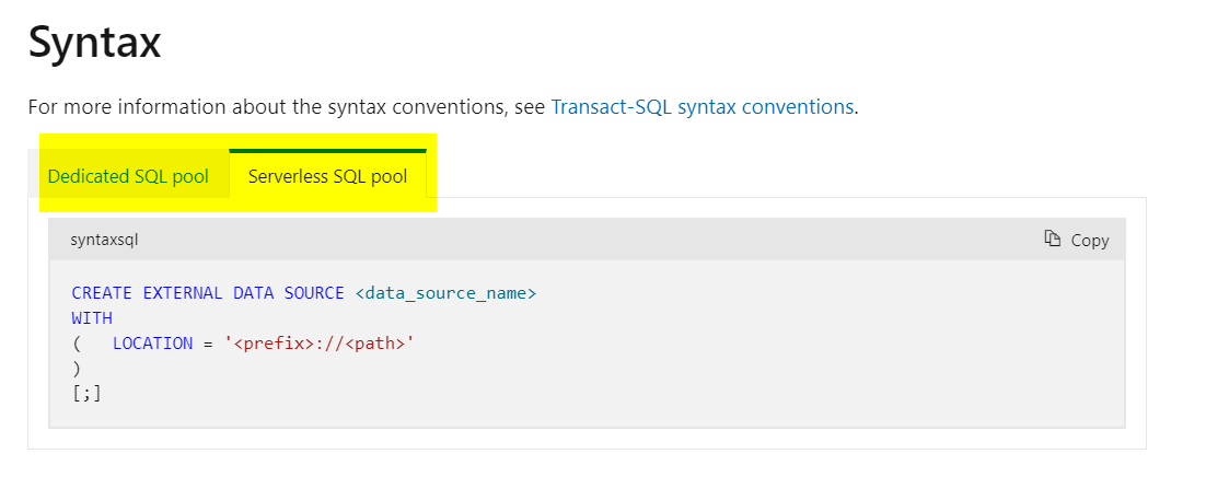 External Tables and Polybase in Synapse and Sql Server - Microsoft Q&A External Tables and Polybase in Synapse and Sql Server - Microsoft Q&A