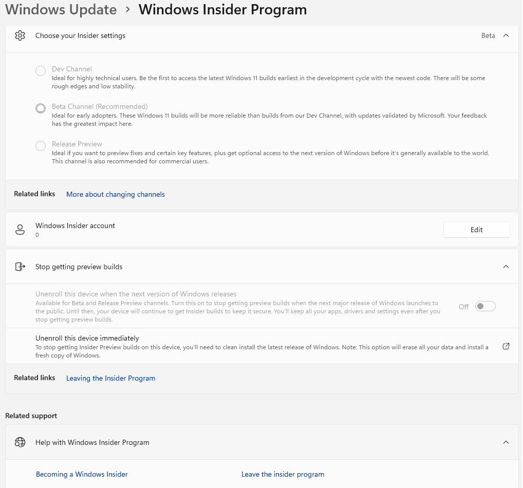 Fix Unenroll this device is greyed out in Windows 11 - Microsoft Q&A
