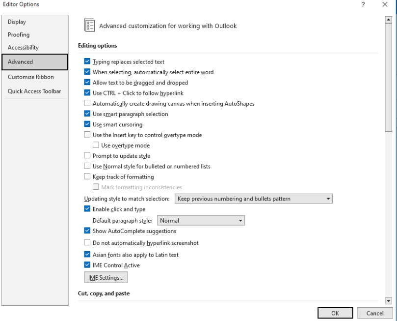 COPY AND PASTE NOT WORKING MICROSOFT 365 - Microsoft Q&A