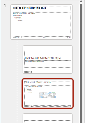 How to set the slide layout that is used when clicking 'New Slide ...