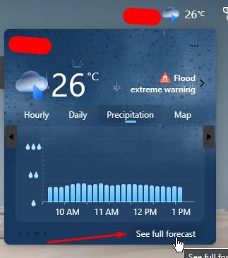 Weather widget in Edge new tab takes me to feed/discover instead of MSN ...