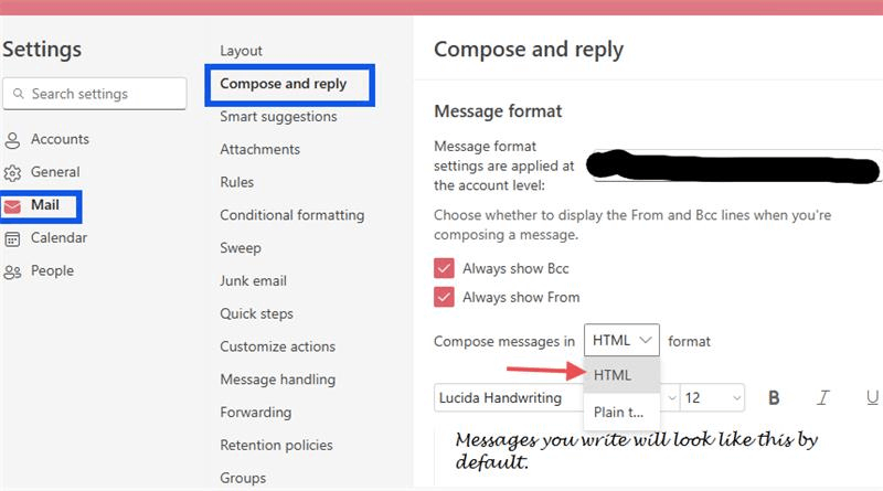 Weird characters in Outlook signatures - Microsoft Q&A