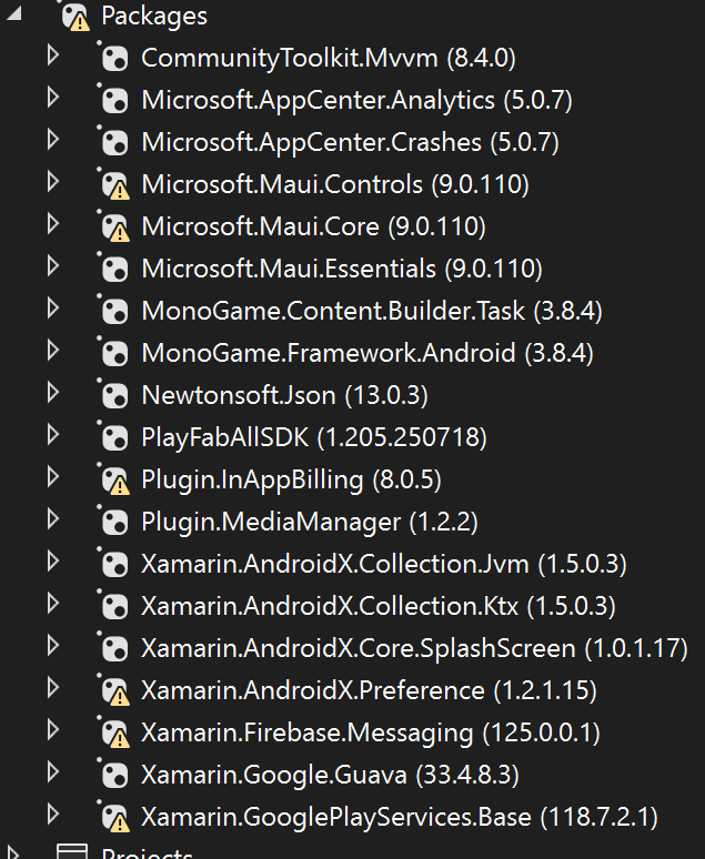 Version conflict detected for Xamarin.AndroidX.Lifecycle.LiveData.Core.Ktx. - Microsoft Q&A