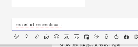 Text Suggestion in MS Teams is overlapping. - Microsoft Q&A