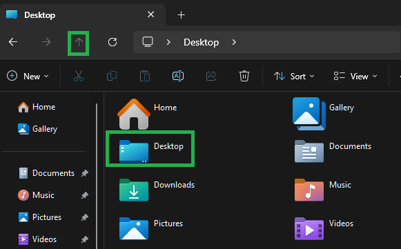 How do I get desktop to show under the save options when I want to save ...