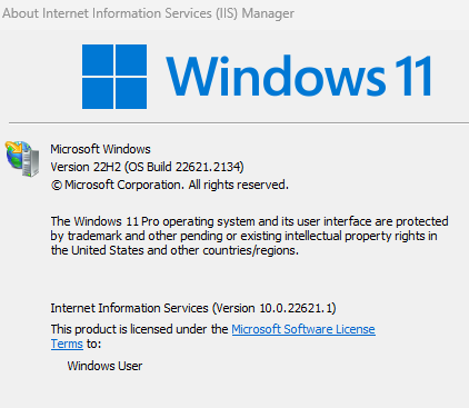 asp.net web api not working in iis - Microsoft Q&A