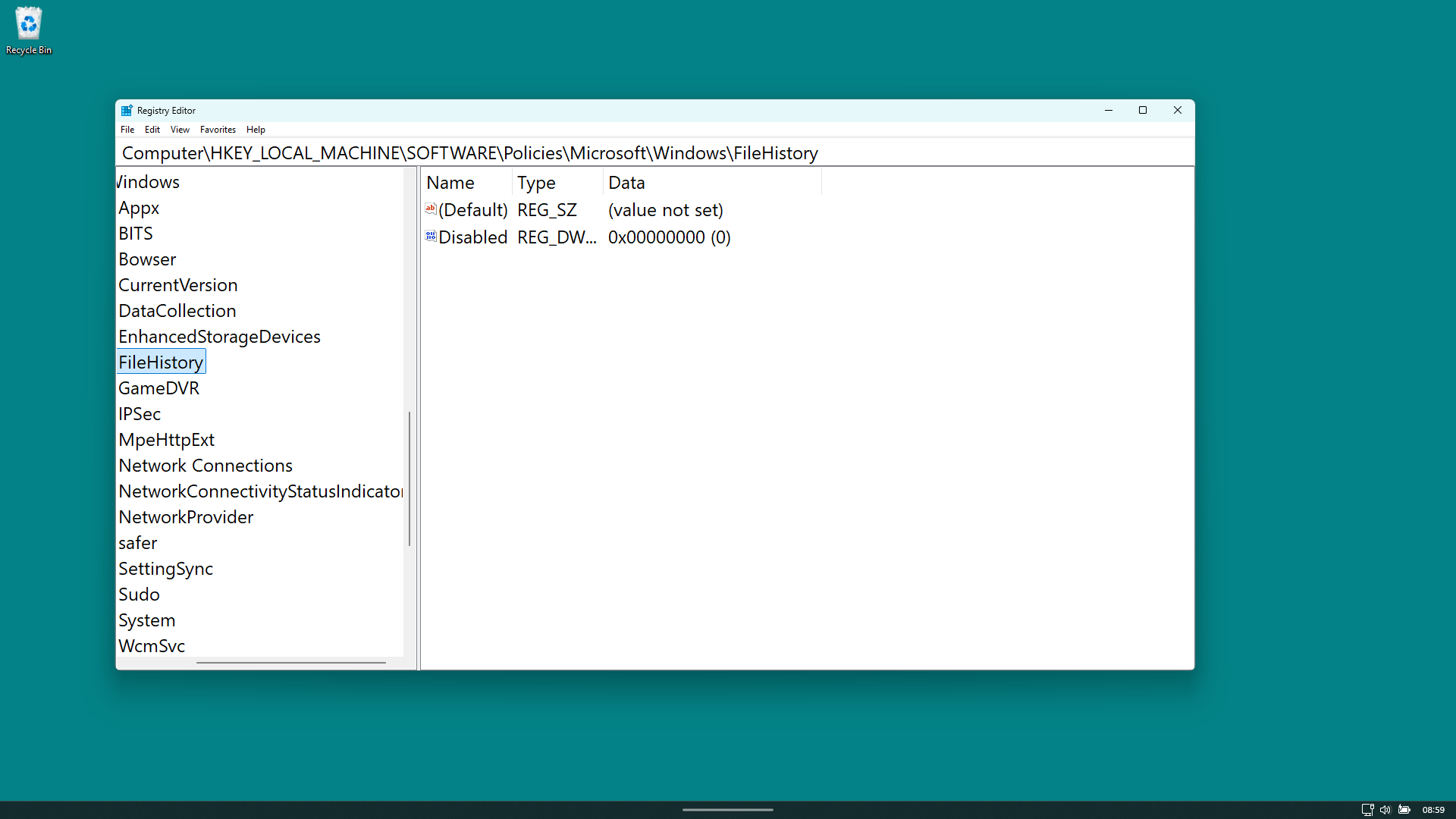 Can't find File History in Windows 11 Surface PC - Microsoft Q&A