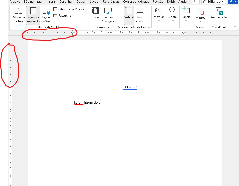 Margin values are not shown on rulers any longer - Word 365 - Microsoft Q&A
