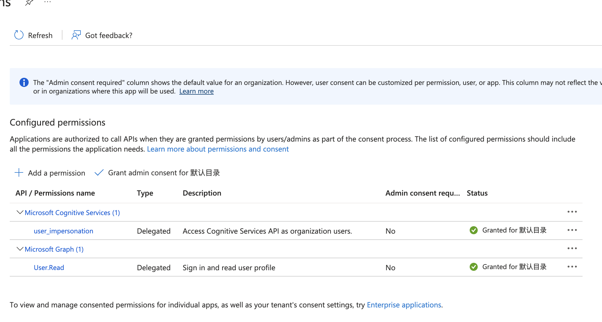 I Used The Token Generated By Msal To Access The Openai Api But Was Prompted Not To Have