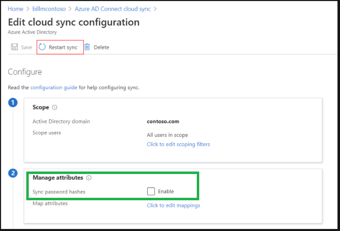 How to replicate a local AD user's password to Microsoft Login ...