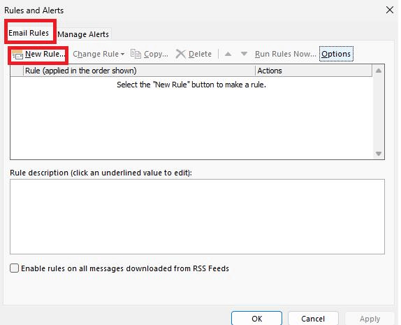 Email rules are not running for sub folders - Microsoft Q&A