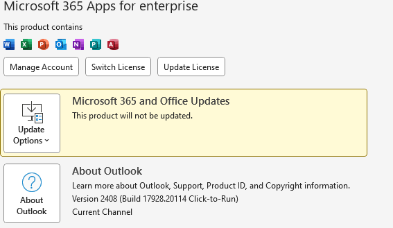 How to fix this error when sending encrypt message on outlook app? "microsoft outlook was not ...