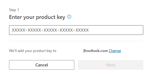 installing office key - Microsoft Q&A