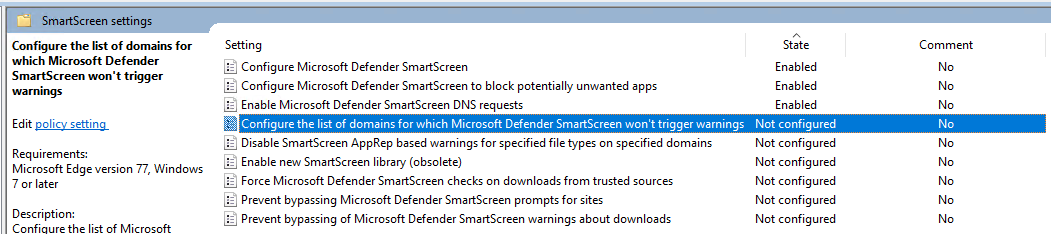 What are the Microsoft Defender SmartScreen requirements and License to ...