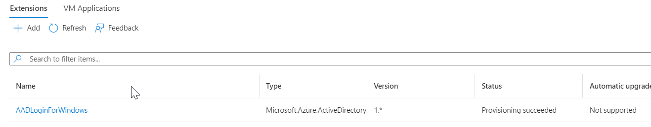 Azure VM RDP with Azure AD doesn't work - Microsoft Q&A
