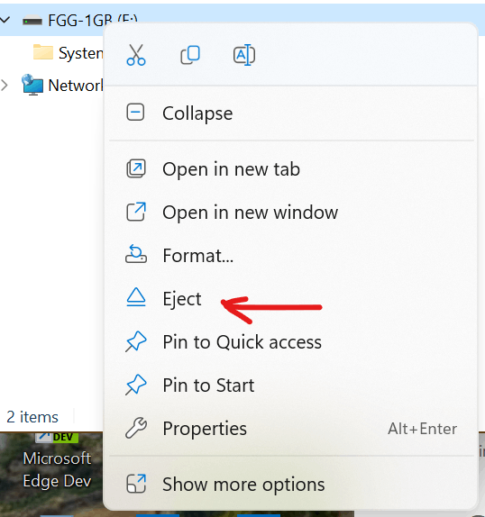 Safely Remove Hardware Missing - Microsoft Q&A