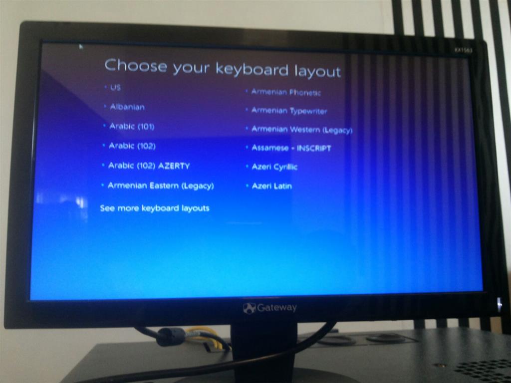 In Win 2012 R2 server choose your keyboard layout - Microsoft Q&A