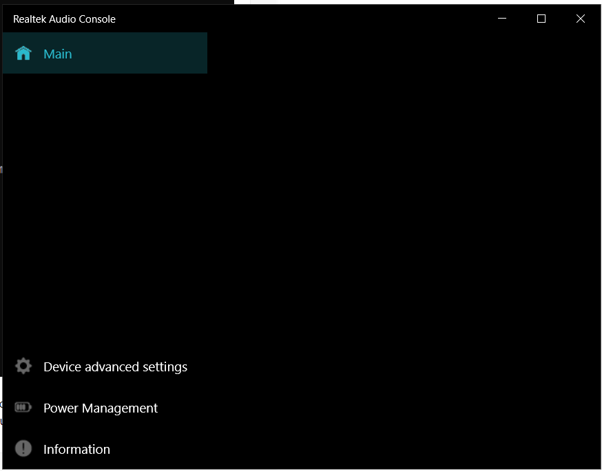 Can not open "Realtek Audio Console" on laptop (Windows 10) - Microsoft Q&A