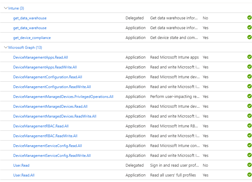 Intune Data warehouse error - Microsoft Q&A