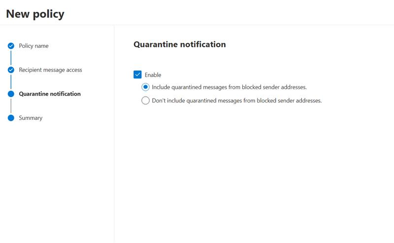 User didn't receive some email messages from customer. We found out ...