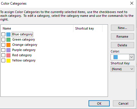 Outlook category colors changed? - Microsoft Q&A