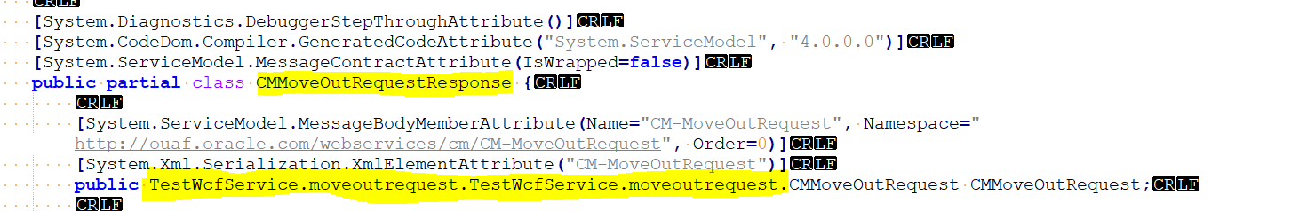 duplicate request method names in .net proxy class + BizTalk - Microsoft Q&A