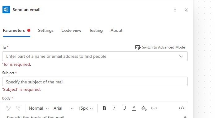 Power automate, enter custom value button not present - Microsoft Q&A