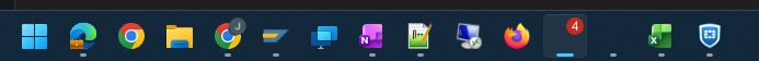 The team icon appears transparent on the taskbar. - Microsoft Q&A
