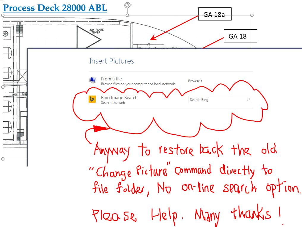 Remove "Bing Image Search" in Change Picture command - Microsoft Q&A