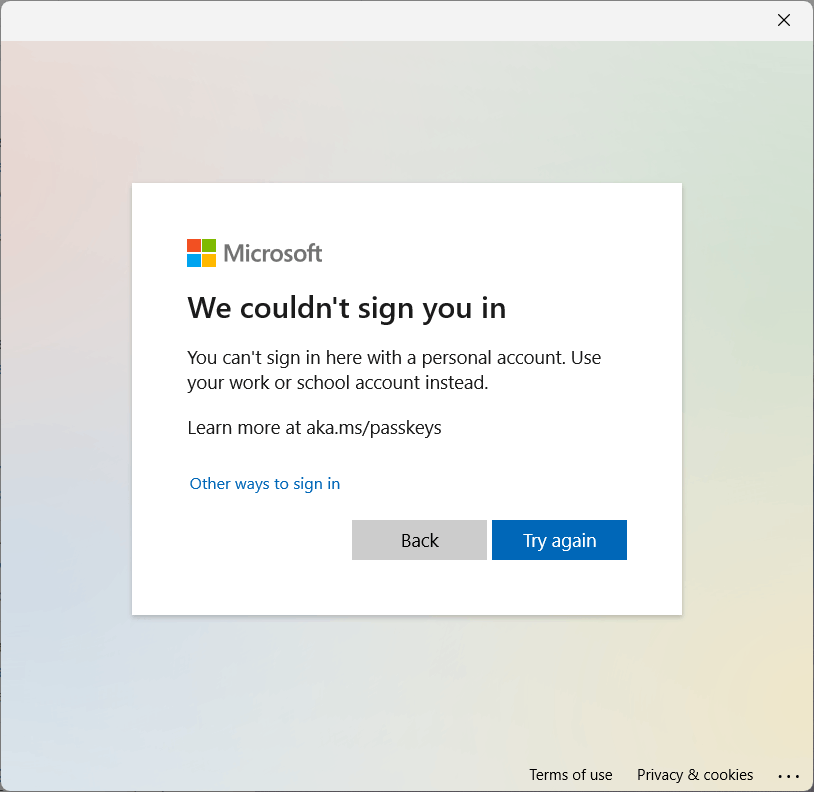 How to fix "Add an account blue screen stuck" in windows 11 home ...