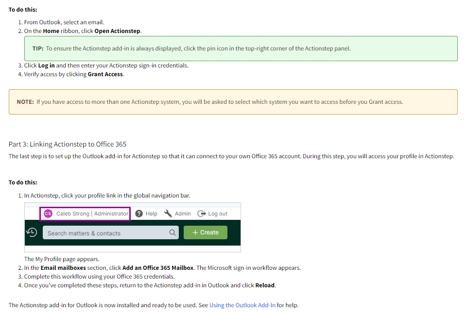 Actionstep plugin in Outlook says "something went wrong." after authenticating. - Microsoft Q&A