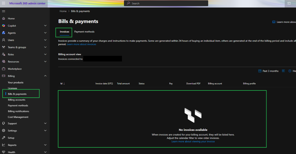 My invoice contains unupdated billing details and address. How can I ...