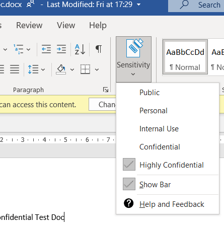Encrypted labels not showing in Sensitivity Column in SharePoint ...