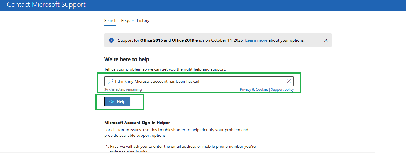 account hacked - Microsoft Q&A