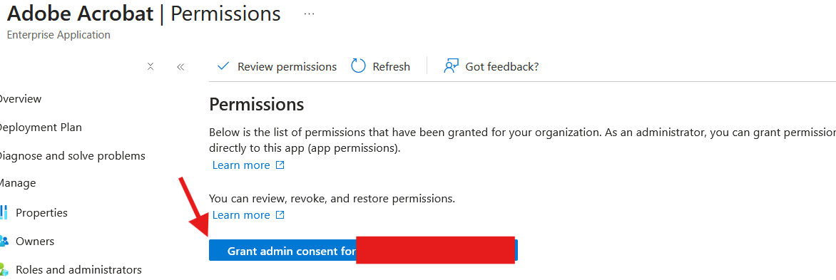 Add saving directly to SharePoint online from Adobe, need admin ...