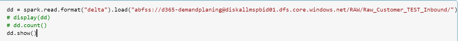 I have a dataframe in Synapse Apache spark pool and I want to create a ... I have a dataframe in Synapse Apache spark pool and I want to create a ...