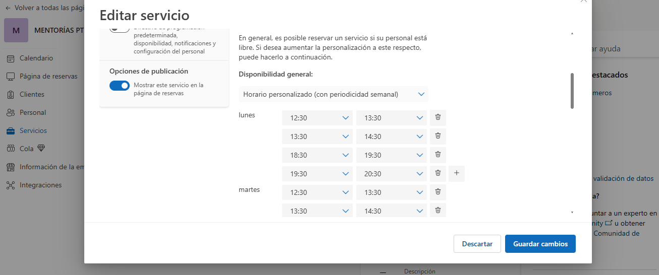 Booking app error - Microsoft Q&A