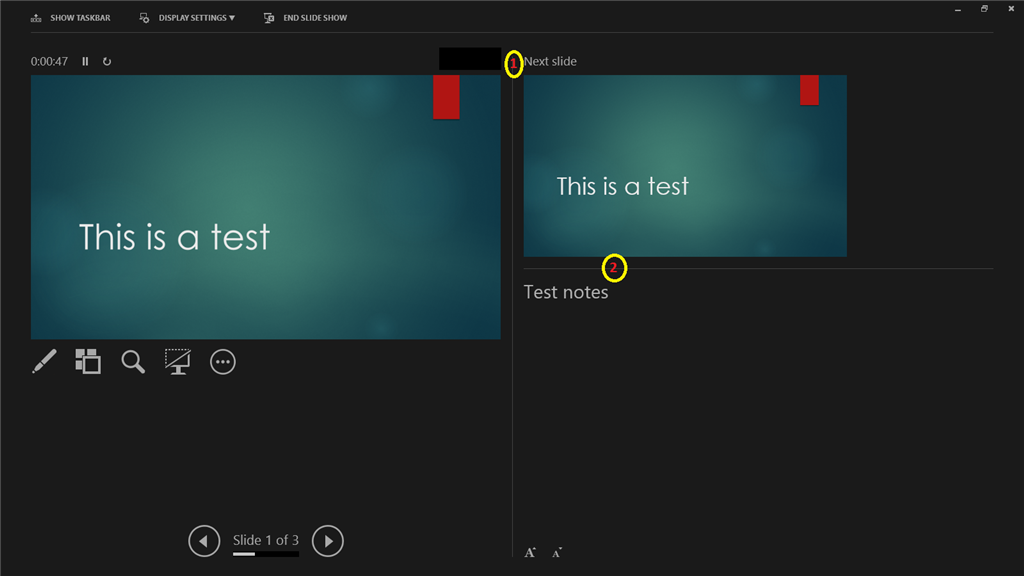Increase size of Slide Preview in Presenter View - Microsoft Q&A