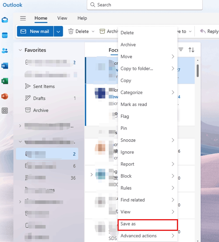Where is offline emails (OST file) location of the new Outlook for ...
