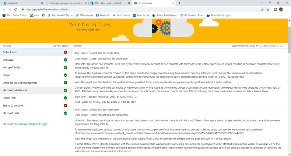 Unknown email on my outlook account - Microsoft Q&A