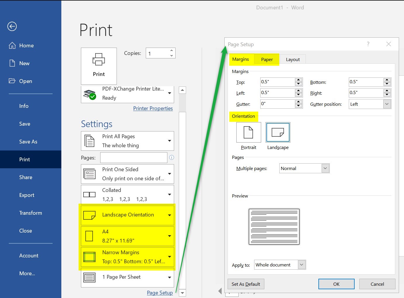 Layout option in Office 365 - Microsoft Q&A