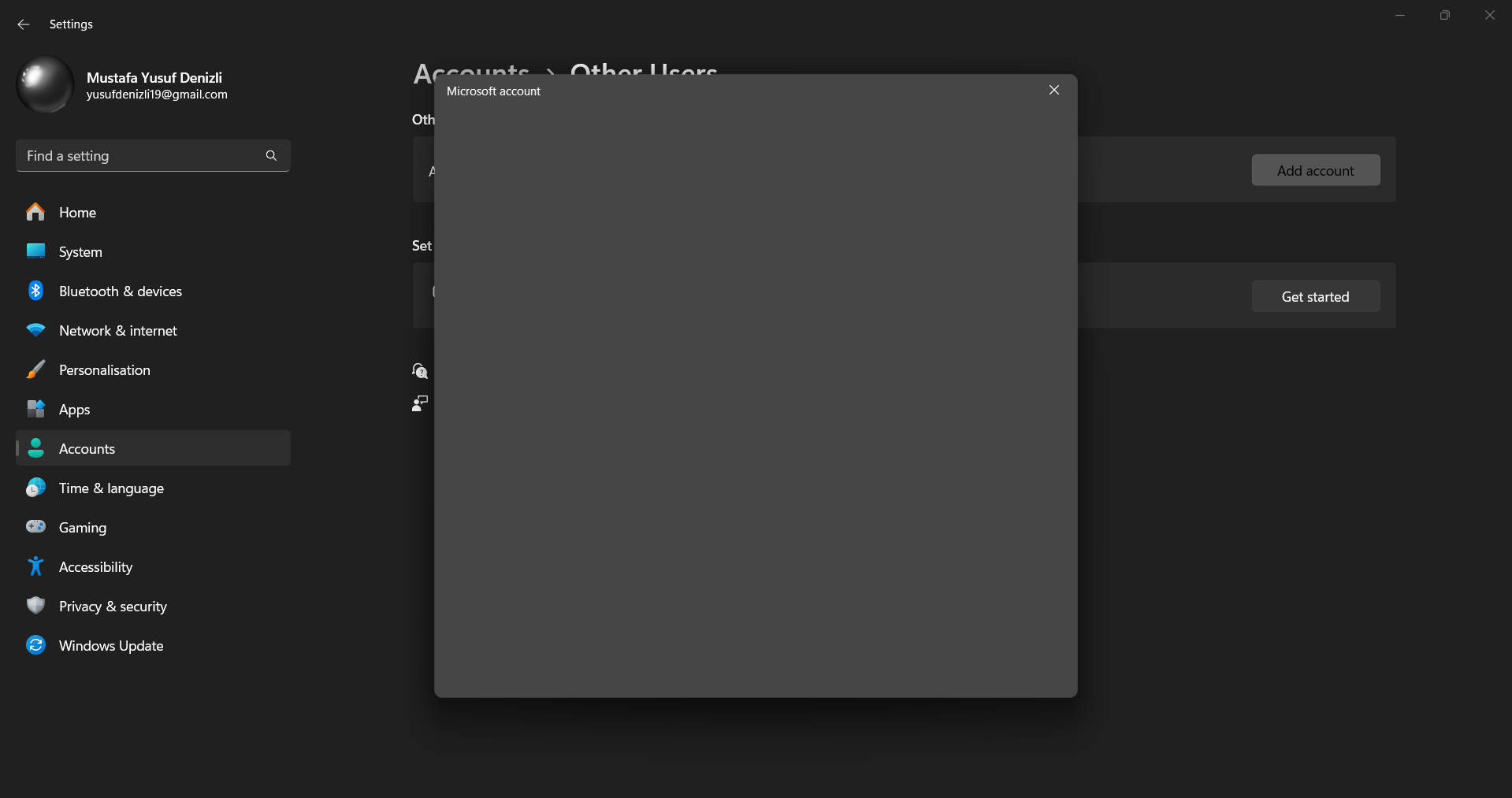 Microsoft account task is suspended in task manager - Microsoft Q&A