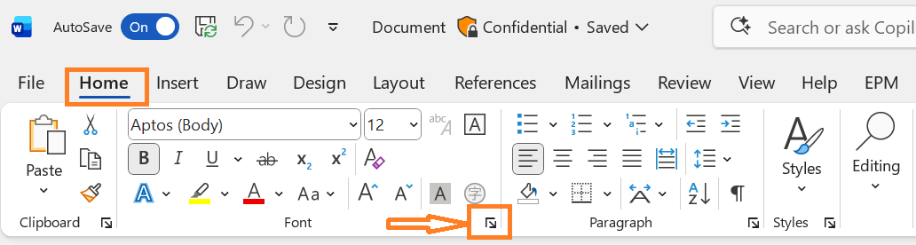 font dialog box - Microsoft Q&A