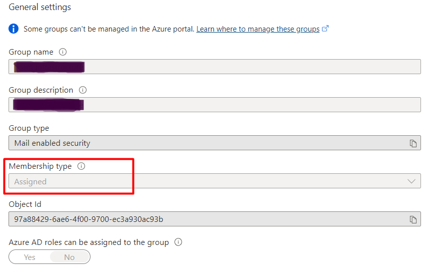Why no dynamic group - option greyed out - Microsoft Q&A