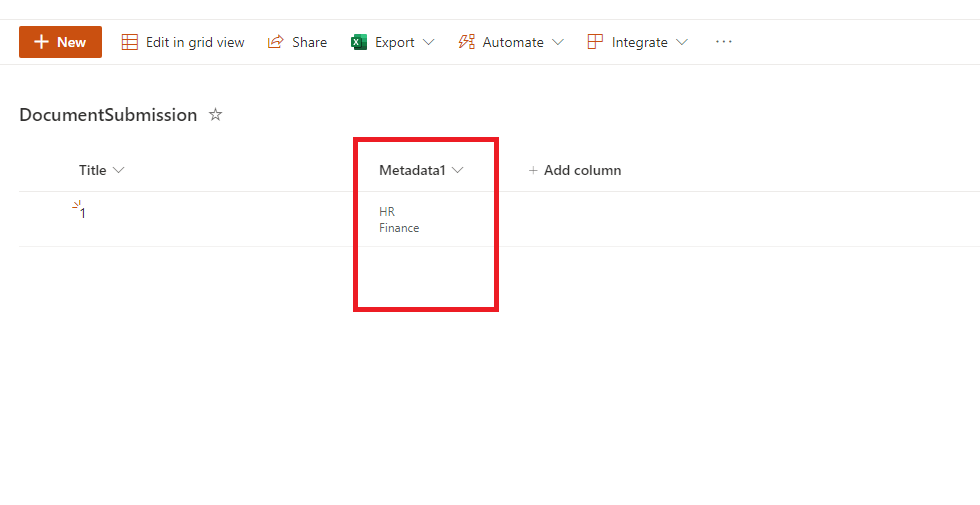 Powerautomate Copy Managed Metadata Department Column Value In List To Update Same Column In