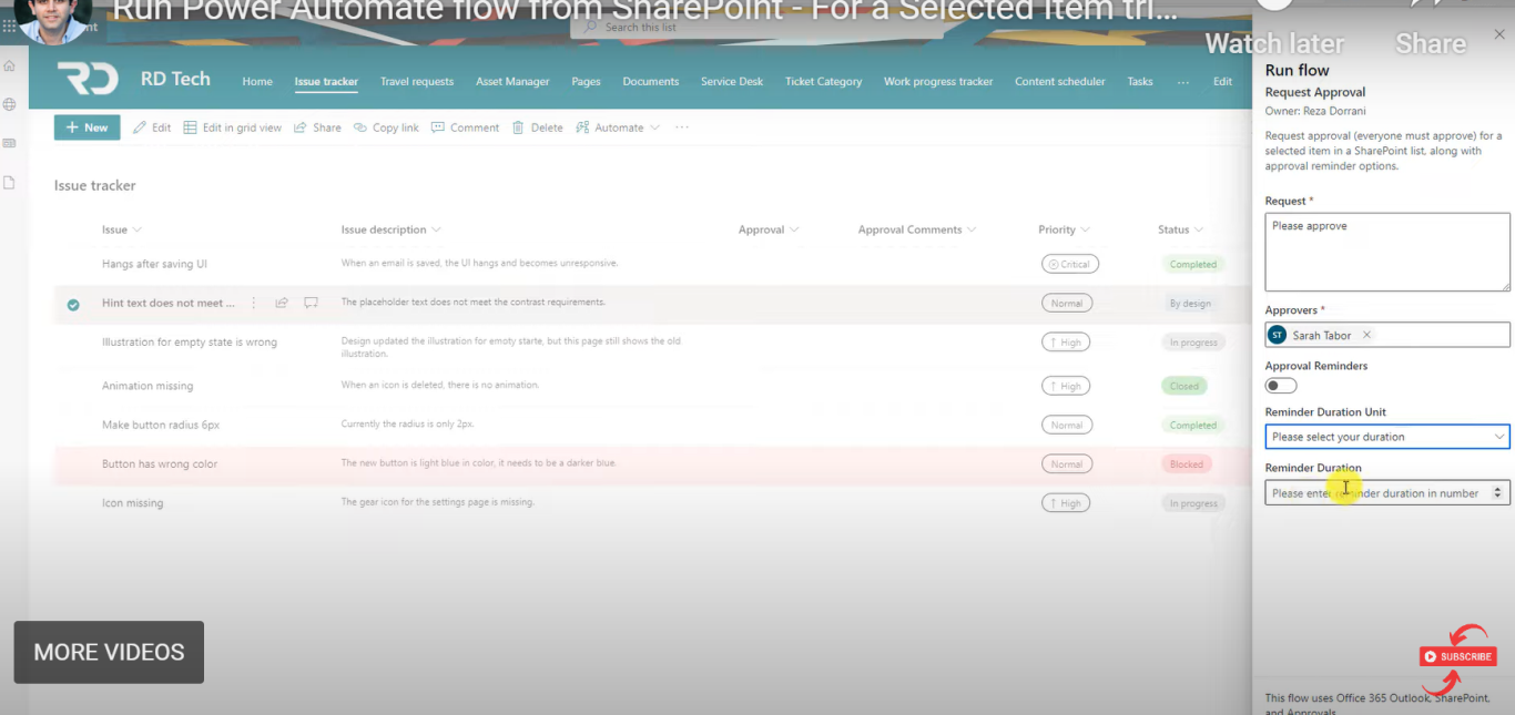 How to call the API - to request the approval - Microsoft Q&A